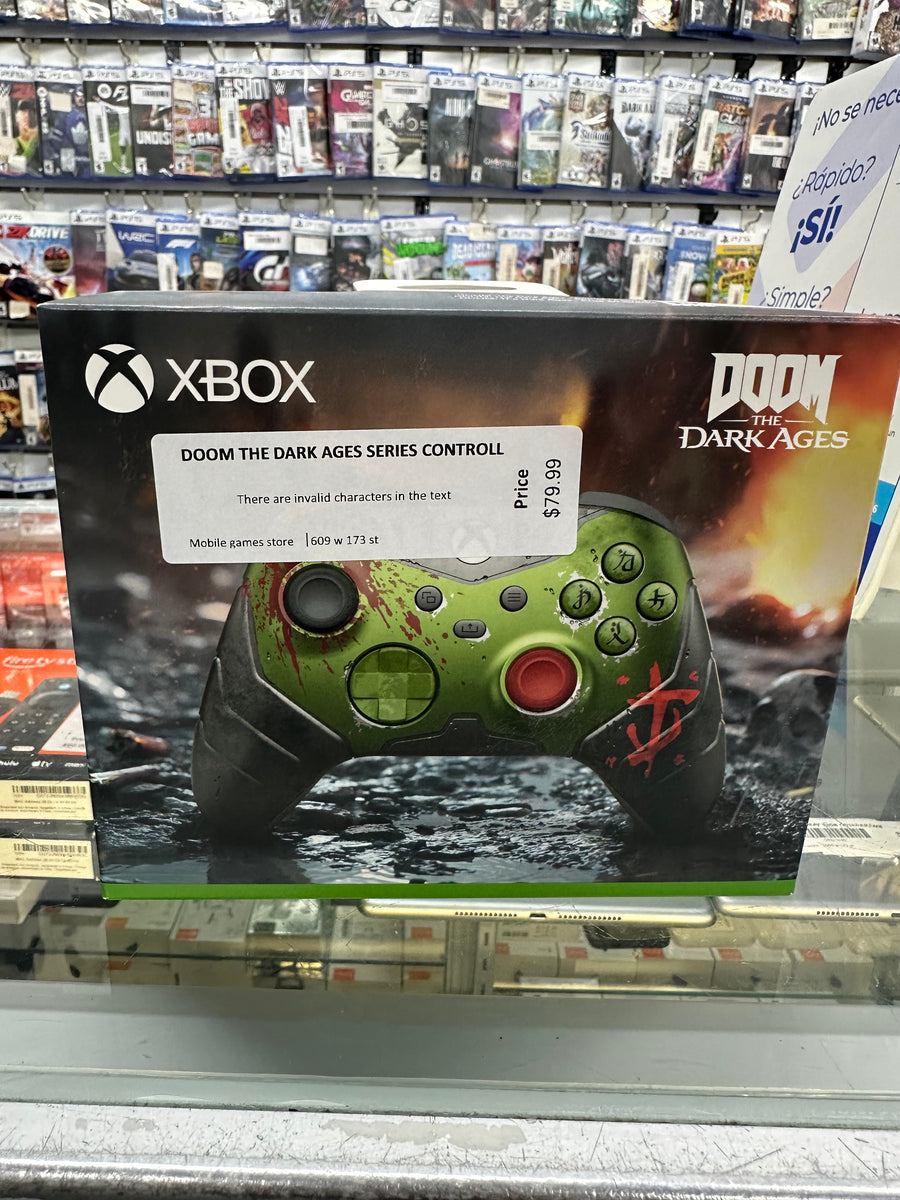 Doom the dark ages series controller – MOBILE GAME STORE INC